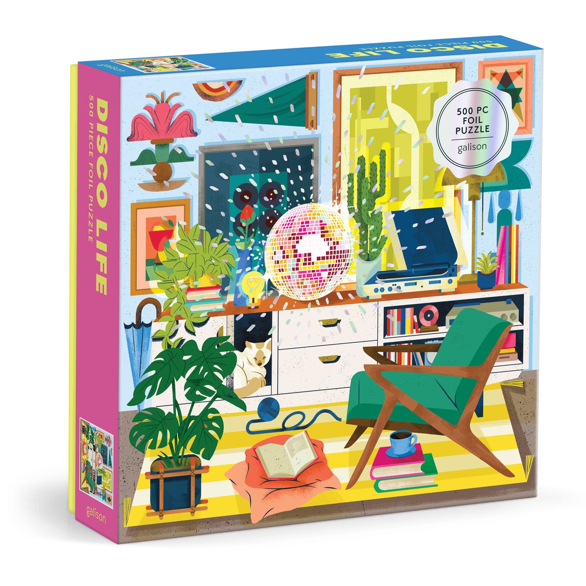 Disco Life 500 Piece Foil Puzzle (Jigsaw Products)– Abrams & Chronicle ...