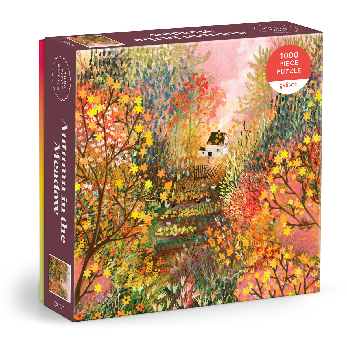 Autumn in the Meadow 1000 Piece Puzzle (Jigsaw Products)– Abrams ...