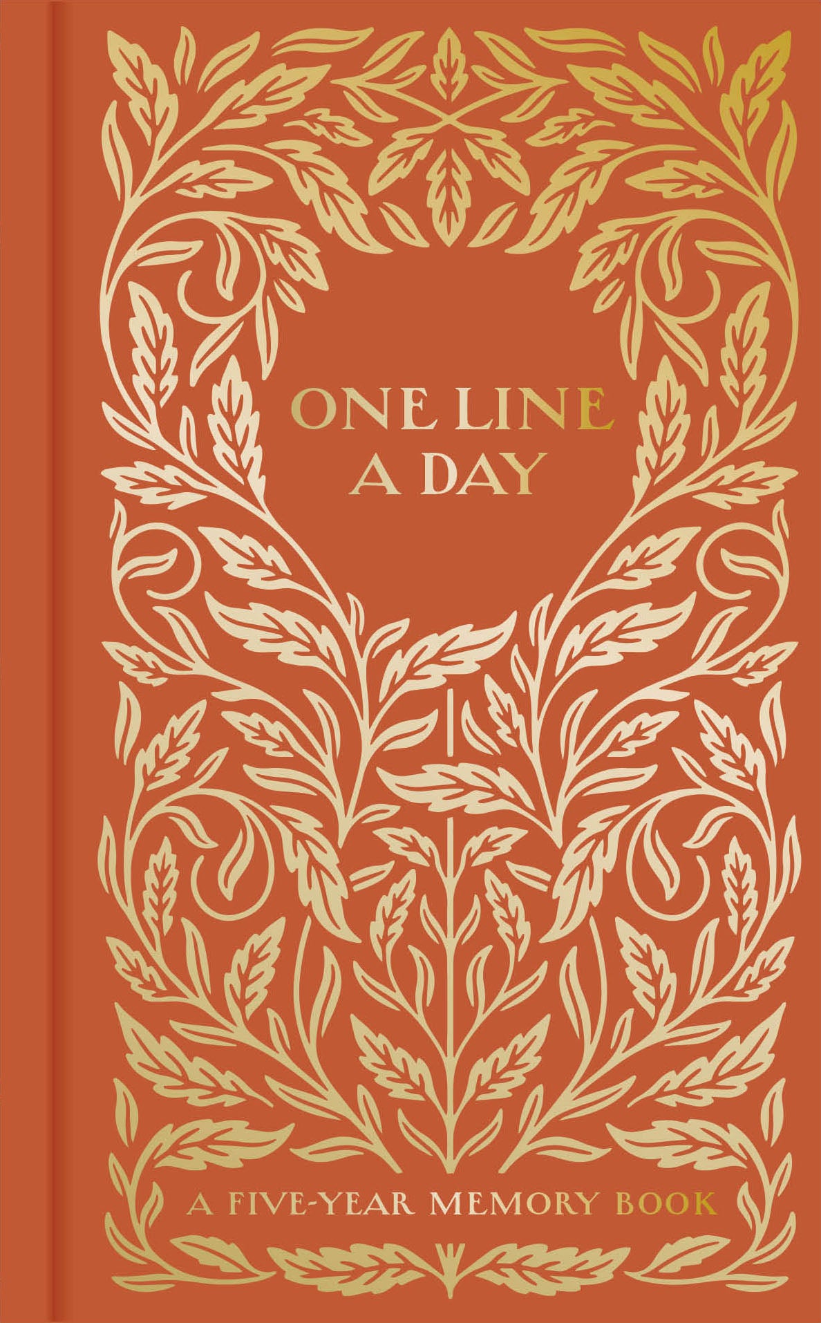 Gilded One Line a Day - A Five-Year Memory Book (Diary or Journal ...