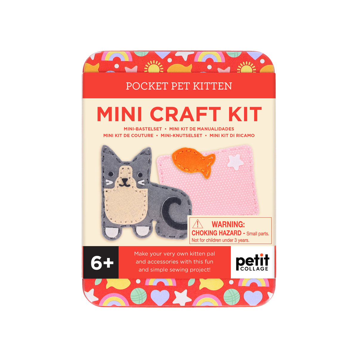 Mini Craft Kit: Pocket Pet Kitten (Craft Kit)– Abrams & Chronicle Books