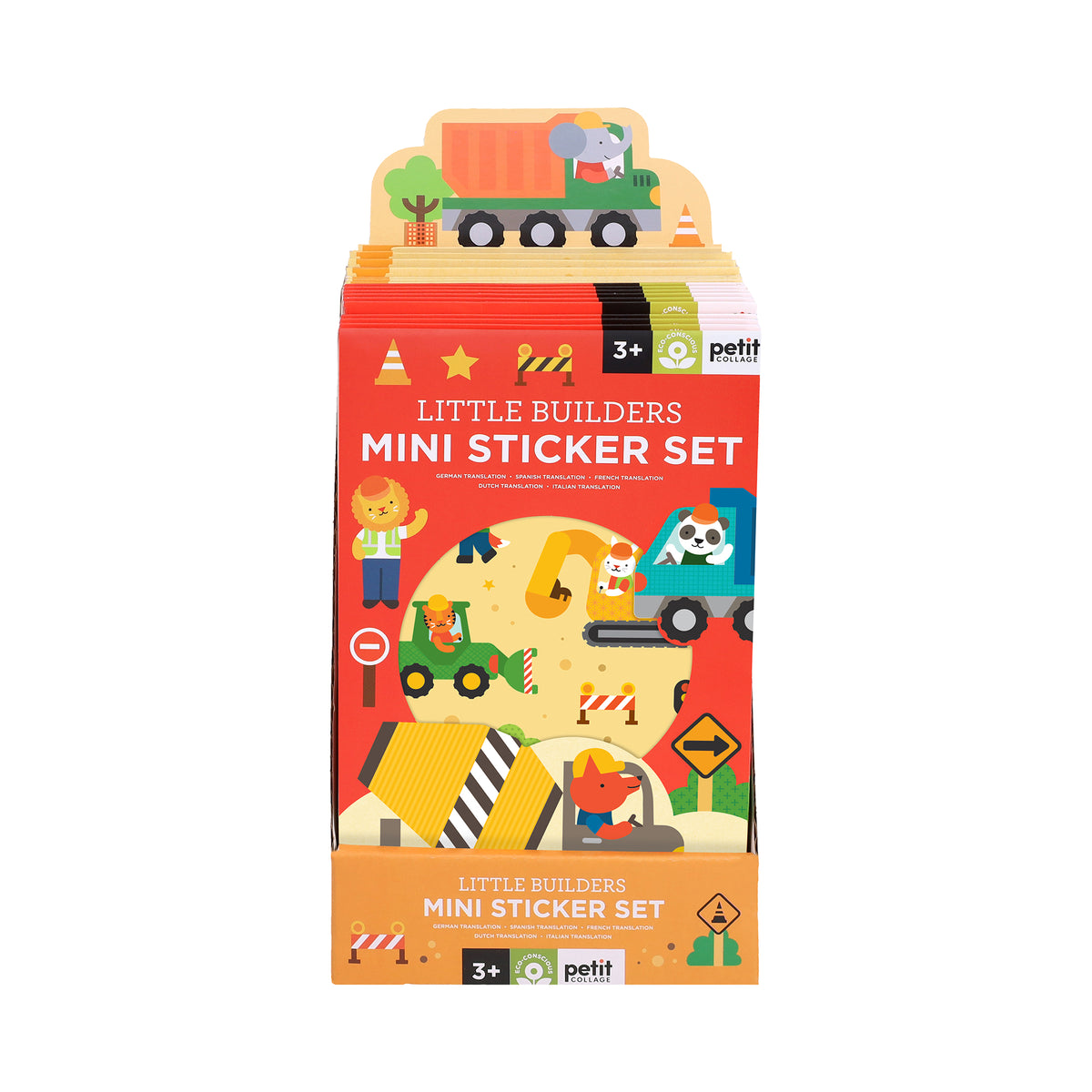 Mini Sticker Set: Little Builders CDU of 20 (Sticker Book or Pack ...