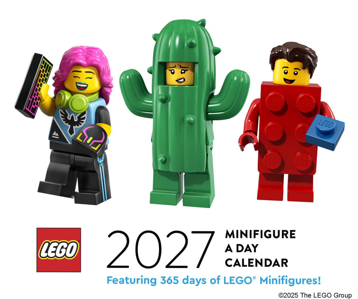 LEGO Minifigure a Day 2027 Daily Calendar (Page a Day)– Abrams ...