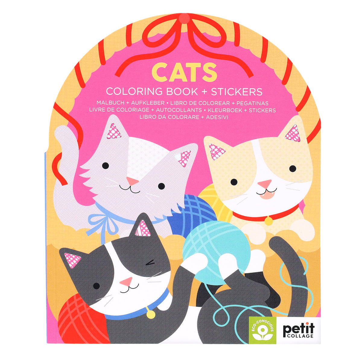 Cats Coloring Book + Stickers (Paperback)– Abrams & Chronicle Books