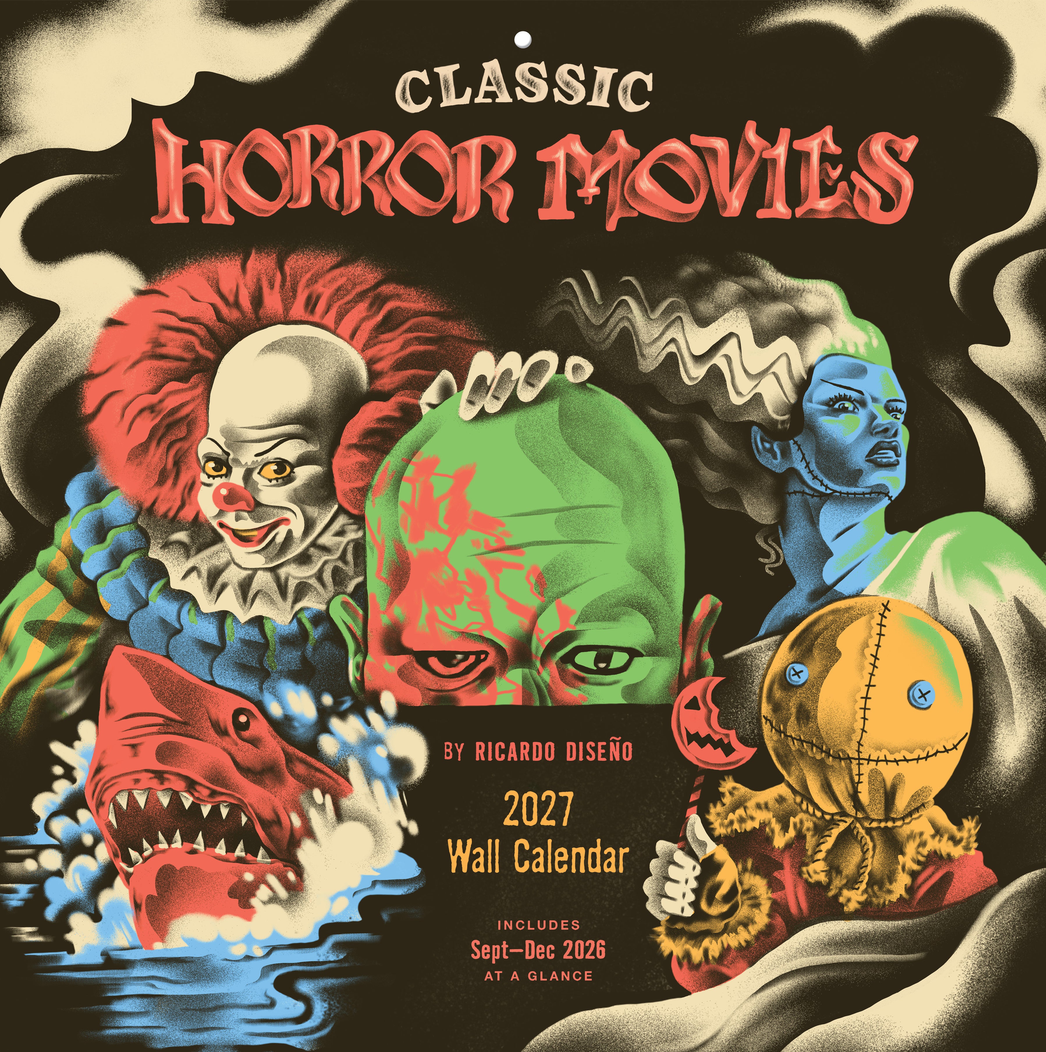 Classic Horror Movies 2027 Wall Calendar (Calendar)– Abrams & Chronicle ...