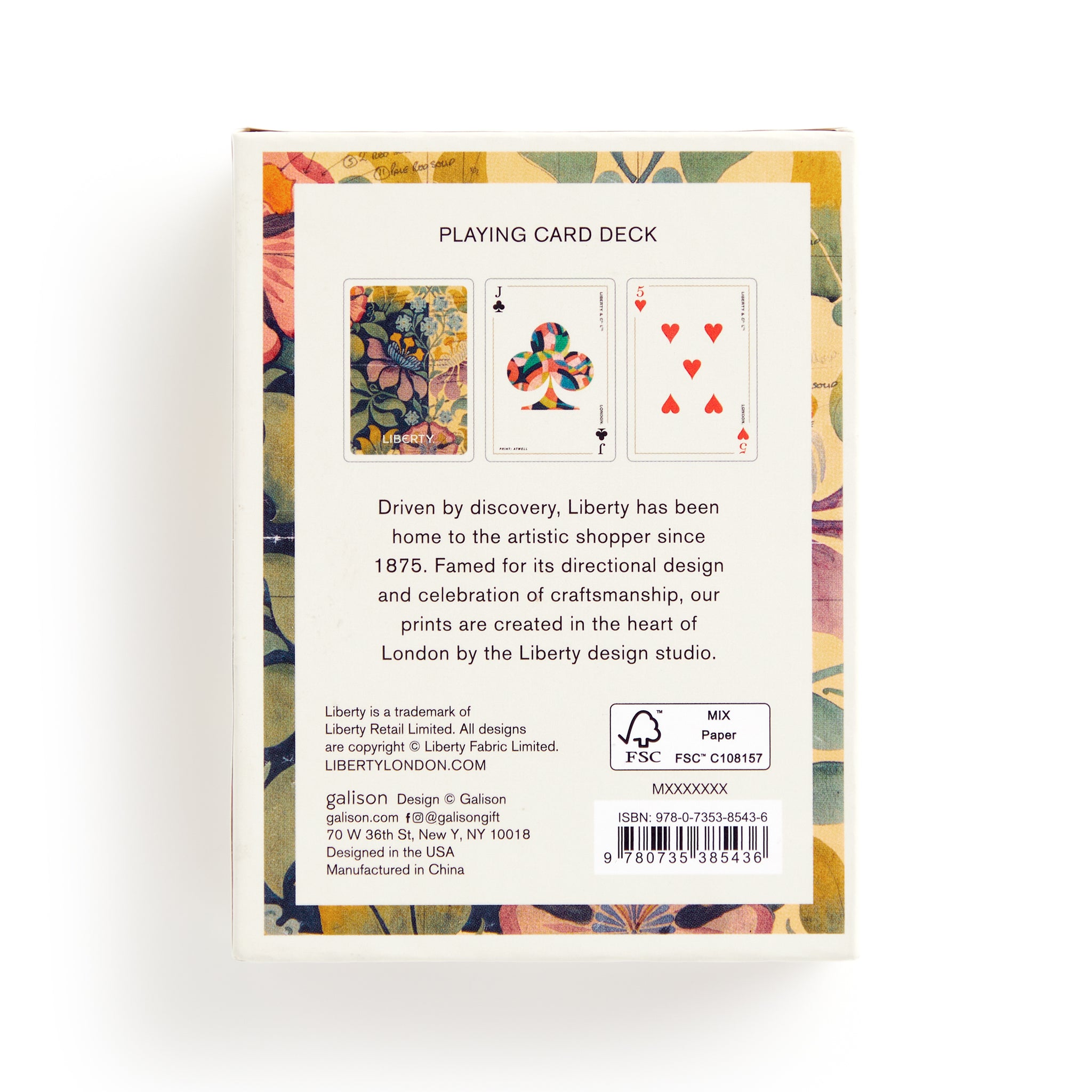 Liberty Archive Playing Card Deck (Playing Cards)– Abrams & Chronicle Books