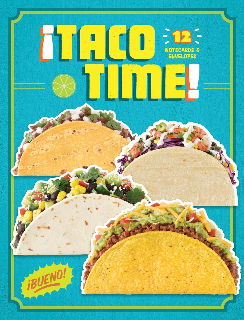 Taco Time - 12 Notecards & Envelopes (Flash Cards (Decks))– Abrams ...