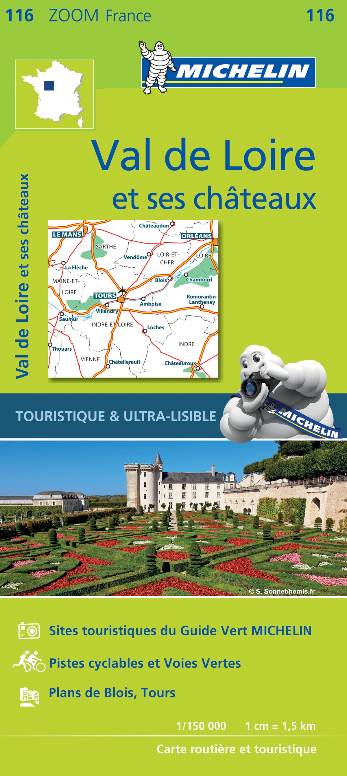 Chateaux of the Loire - Zoom Map 116 - Map (Folded)– Abrams & Chronicle ...