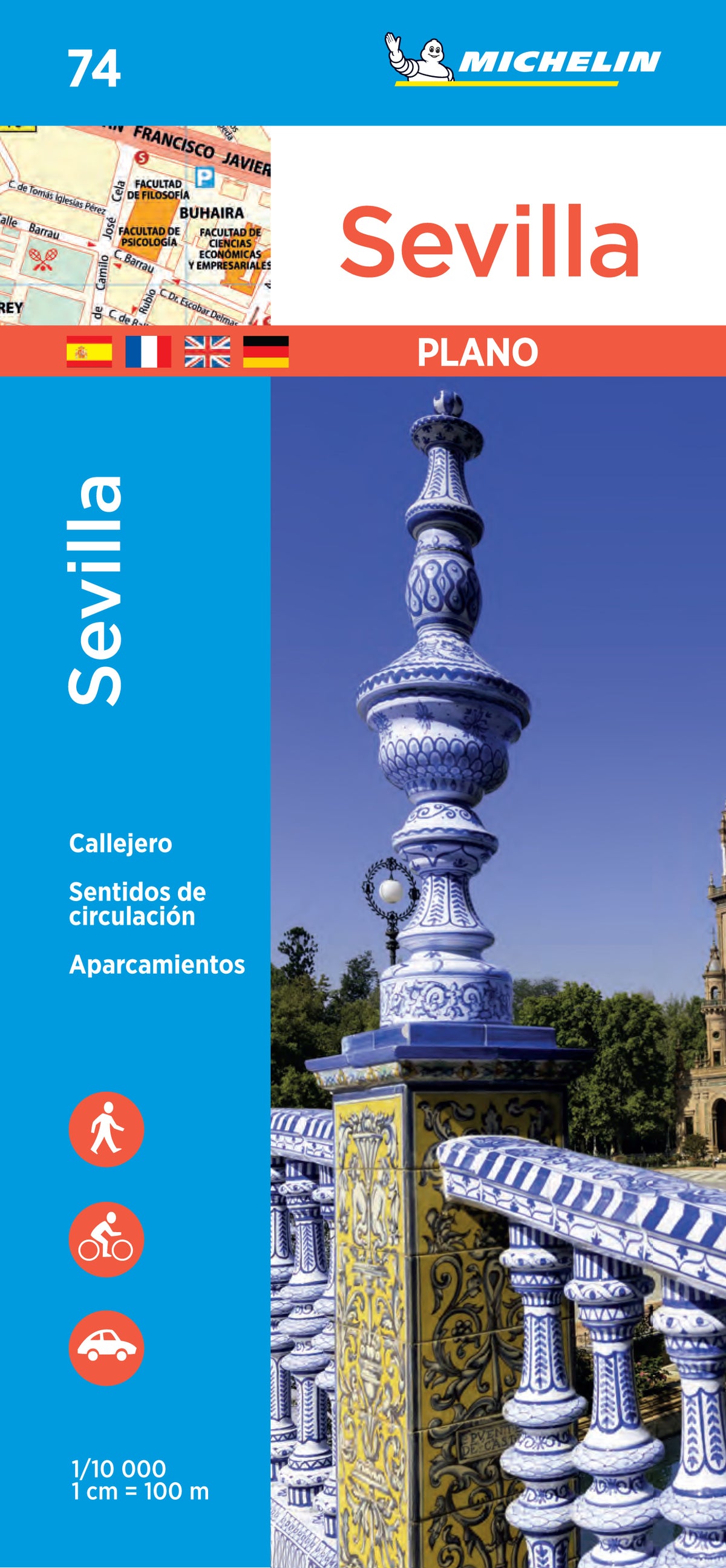 Sevilla - Michelin City Plan 74 - City Plans (Folded)– Abrams ...